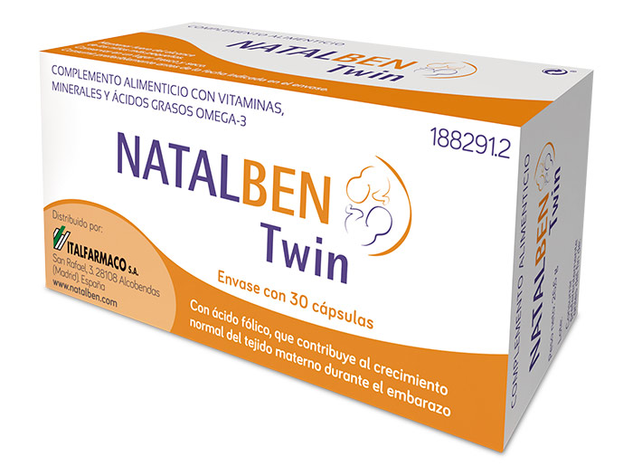 Natalben Twin takes care of your twin pregnancy - Natalben
